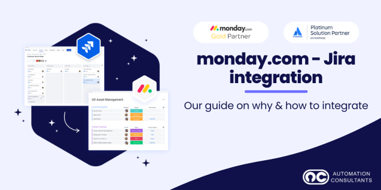 The monday.com and Jira Integration | Automation Consultants