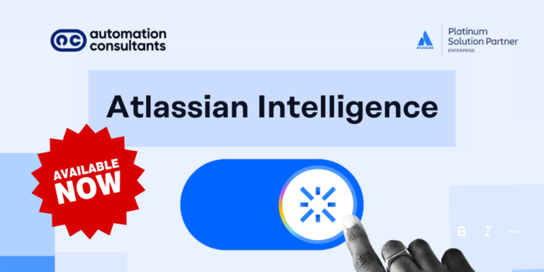Atlassian Intelligence now Available | Automation Consultants